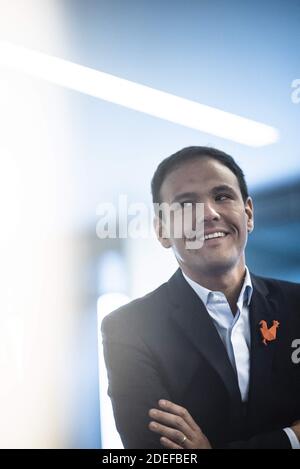 French Junior Minister for Digital affairs Cedric O visits the Doctolib ...