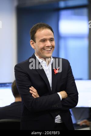 Junior Minister for Digital affairs Cedric O attends a session of ...