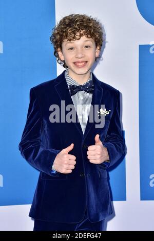 Tucker Meek attends the premiere of 'Little' at the Regency Village ...