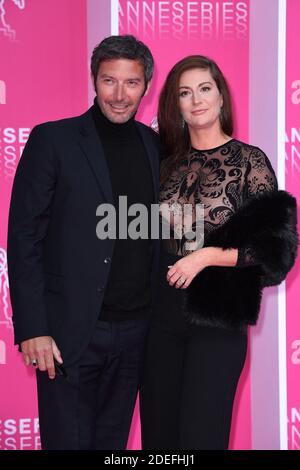 Franck Semonin and his wife Helene Semonin attend the 2nd Cannesseries ...