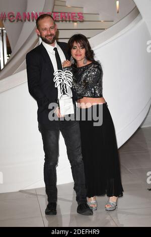 Actress Adele Vuko actor Christiaan Van Vuuren of the series 'Over and ...