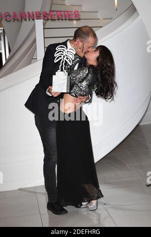 Actress Adele Vuko actor Christiaan Van Vuuren of the series 'Over and ...