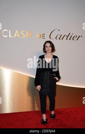 Claire Foy attending the Clash De Cartier Photocall at La Conciergerie ...