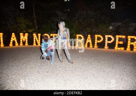 Gims and wife Demdem attends 'I Am Not A Rapper' Elevenparis Capsule ...