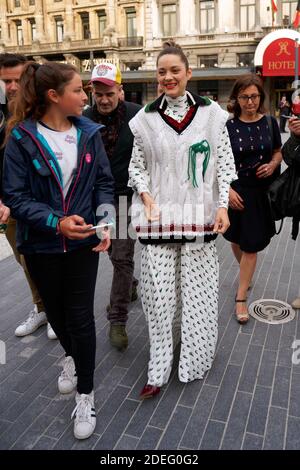 Marion Cotillard during 'Nous Finirons Ensemble' premiere in Brussels ...