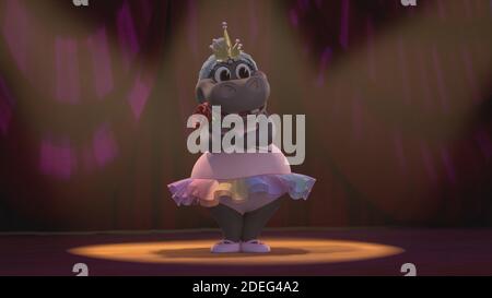 MADAGASCAR: A LITTLE WILD, Gloria (voice: Shaylin Becton), The Losing ...