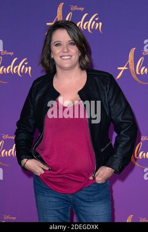 Emilie Lopez attending the Aladdin Premiere at the Grand Rex cinema in ...