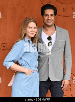 Sugar Sammy and his girlfriend Nastassia attend the 2019 French Open ...