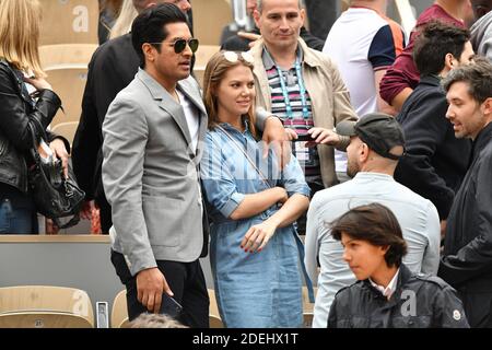 Sugar Sammy and his girlfriend Nastassia attend the 2019 French Open ...