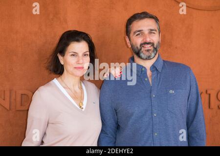 Olivier Nakache in Village during French Tennis Open at Roland-Garros ...
