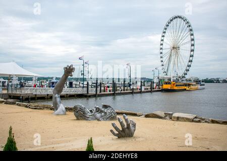 The Awakening at National Harbor Stock Photo - Alamy