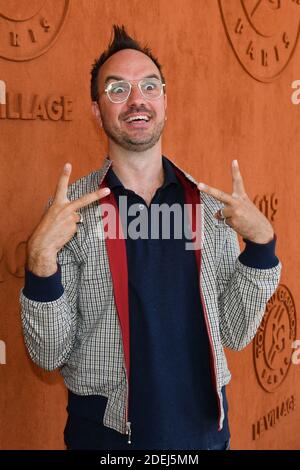 Jarry in the village during French Tennis Open at Roland-Garros arena ...