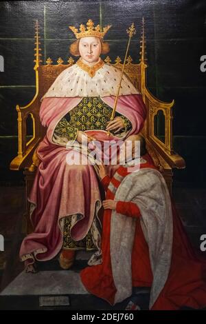 Portrait of King Richard the Second, King Richard II of England, born ...
