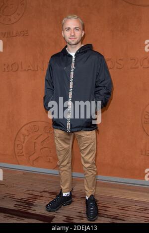 Lucas Hauchard aka Squeezie in village during French Tennis Open at ...