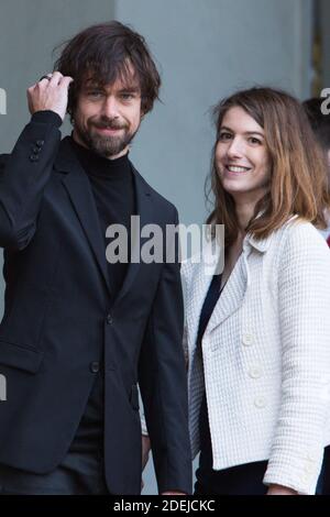 Creator and general director Jack Dorsey prior to a meeting at the ...