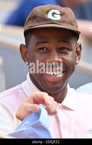 Tyler Okonma attends the 2019 French Tennis Open - Day Fourteen in ...