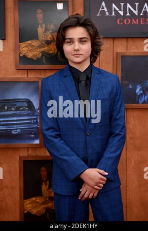 Luca Luhan attends the Annabelle Comes Home premiere on June 20, 2019 ...