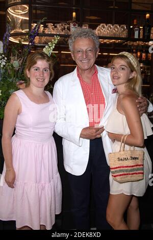 Isaure Monfort, Nelson Monfort and Victoria Monfort attending the Fred ...