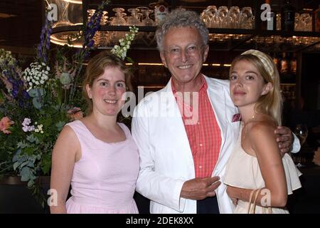 Isaure Monfort, Nelson Monfort and Victoria Monfort attending the Fred ...