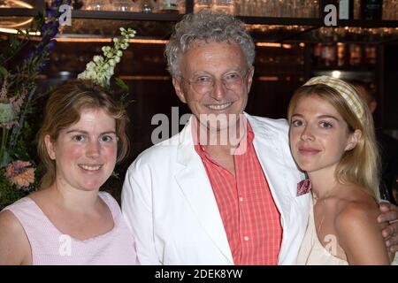 Isaure Monfort, Nelson Monfort and Victoria Monfort attending the Fred ...