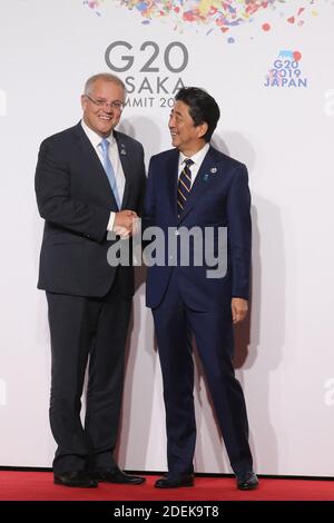 Australia's Prime Minister Scott Morrison arrives at 10 Downing Street ...