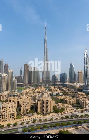Beautiful night urban shot of high skyscrapers Stock Photo - Alamy