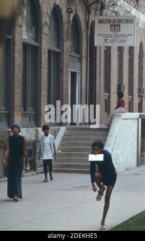1970s Photo (1973) - Outside the job corps center on Summers Street in ...