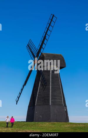 England, East Sussex, Brighton, Rottingdean, Rottingdean Windmill on ...