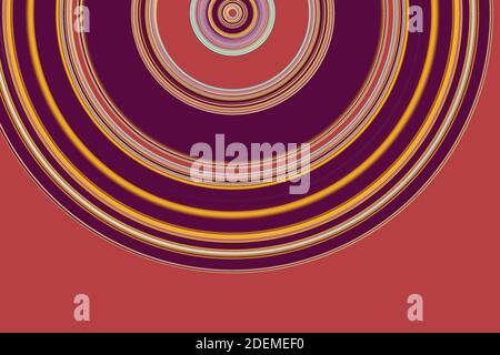 Abstract colorful semi circle geometric pattern design and background ...
