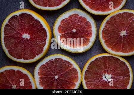 Blood orange macro photo. Fruit texture close up Stock Photo - Alamy