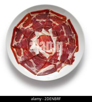 jamon iberico, spanish dry cured ham Stock Photo - Alamy