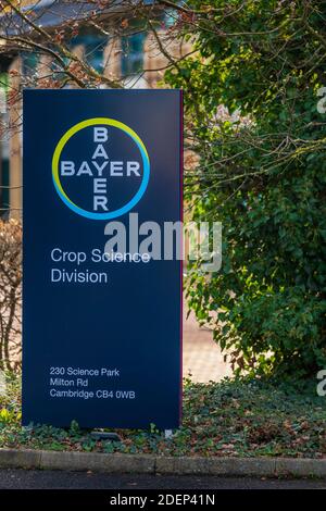 Bayer Crop Science Division facility on the Cambridge Science Park ...