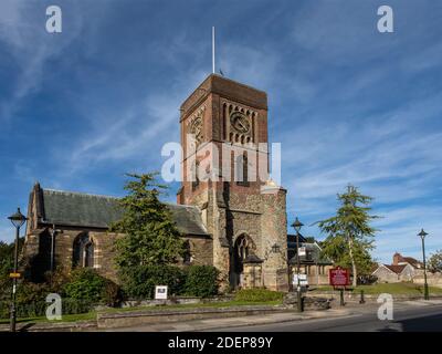 PETWORTH, WEST SUSSEX, UK - SEPTEMBER 14, 2019: Exterior view of pretty ...