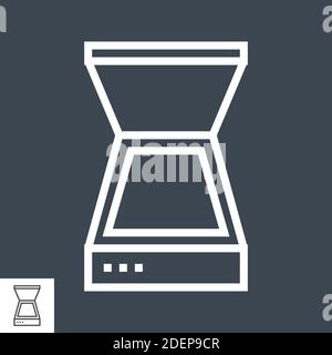 laser scanner device line icon vector illustration Stock Vector Image ...