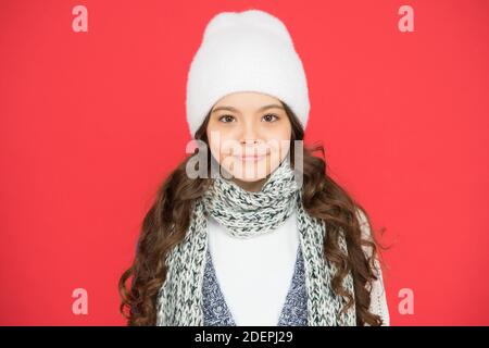 cheerful girl crossed hands. xmas holiday mood. happy childhood ...