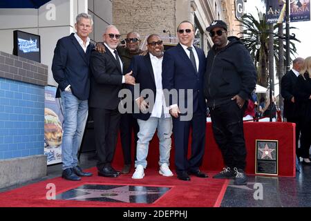 Tommy Mottola and David Foster attend the Hollywood Walk Of Fame ...