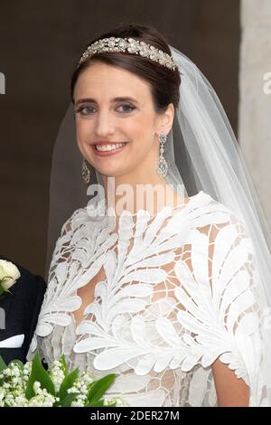 Countess Olympia Von Arco-Zinneberg attends her Royal Wedding with ...