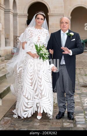 Count Riprand von Arco-Zinneberg and his daughter Countess Olympia Von ...