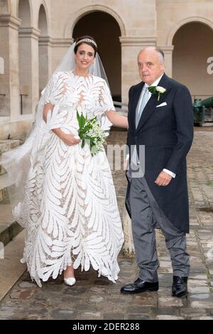 Count Riprand von Arco-Zinneberg and his daughter Countess Olympia Von ...