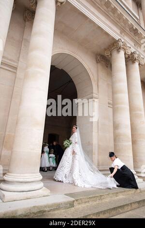 Countess Olympia Von Arco-Zinneberg attends her Royal Wedding with ...
