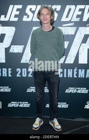 Swann Arlaud attending the Comment Je Suis Devenu Super Heros Premiere ...