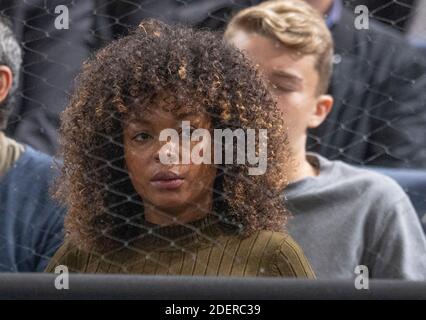 Jeremy Chardy's Wife, Susan Gossage during the Rolex Paris Masters, Day ...