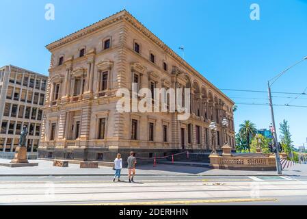 The Old Treasury Building, Melbourne, Victoria, Australia Stock Photo ...
