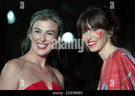 Journalist at BFMTV Gaetane Meslin attending the Red Defile 2019 at the ...