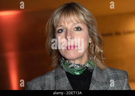 Karin Viard attending the Grand Dinner of the Louvre celebrating the ...