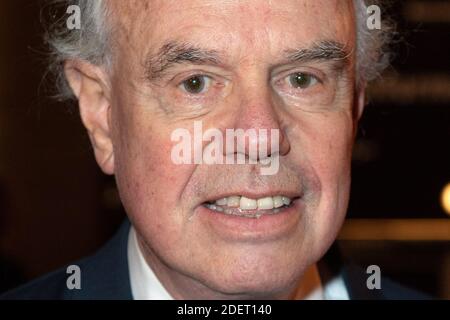 Frederic Mitterrand attending the Grand Dinner of the Louvre ...