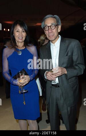 Architect Chien Chung Pei and his wife Beatrice attending the Grand ...