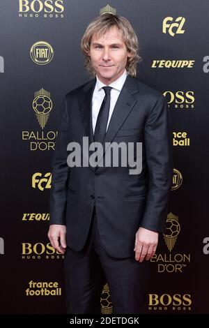 Juventus vice-president Pavel Nedved arrives for the soccer Champions ...