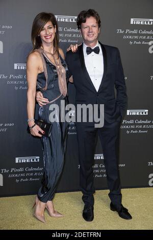 Sara Cavazza and Mathias Facchini attend the presentation of the ...