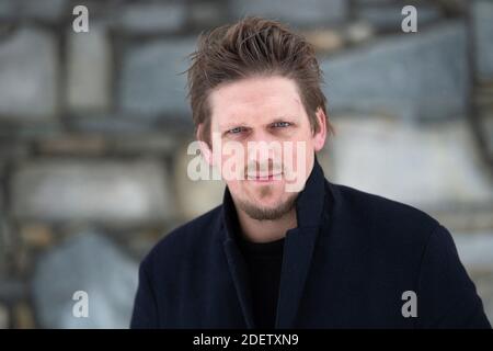 Jan-Ole Gerster attending a photo session during the 11th Les Arcs Film ...